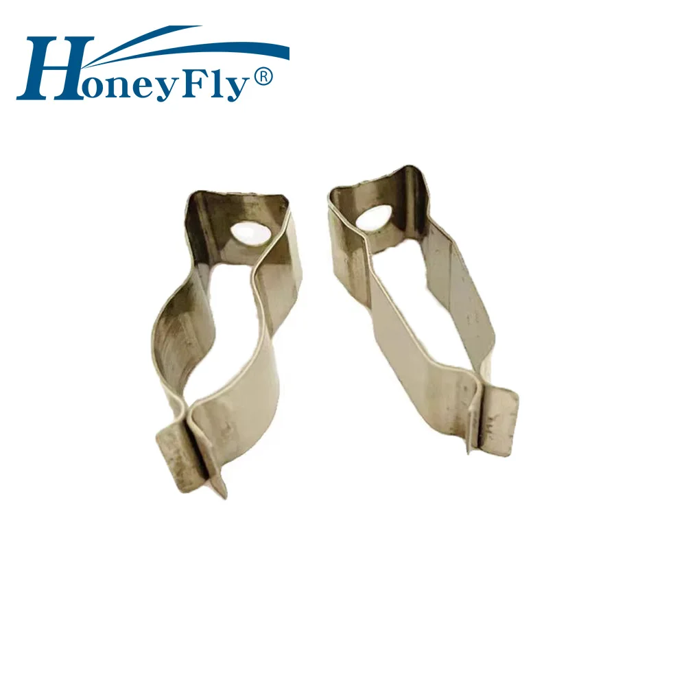 HoneyFly-100pcs-Heating-Tube-Clip-Holder-Stainless-Steel-Clamp ...