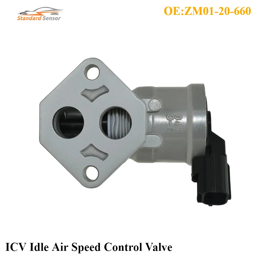 ZM01-20-660 ICV Idle Air Speed Control Valve New ZM0120660 For Mazda ...