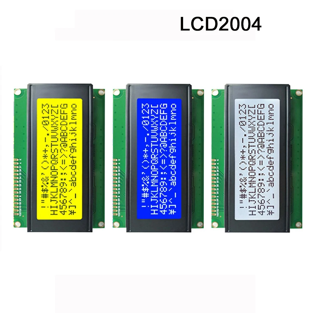 LCD2004-2004-20x4-2004A-Blue-Green-Gray-Screen-SPLC780D-Character-LCD ...