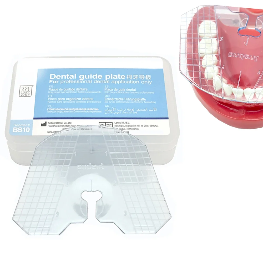 Dental Guide Template Plate for Orthodontic Assisted Tooth Alignment ...