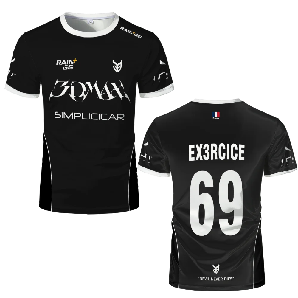 3DMAX Esports Team 2025 Uniforms CS2 Pro League Breathable Short ...