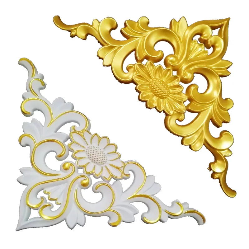 European-style-carved-corner-decals-frame-ceiling-background-wall-door ...