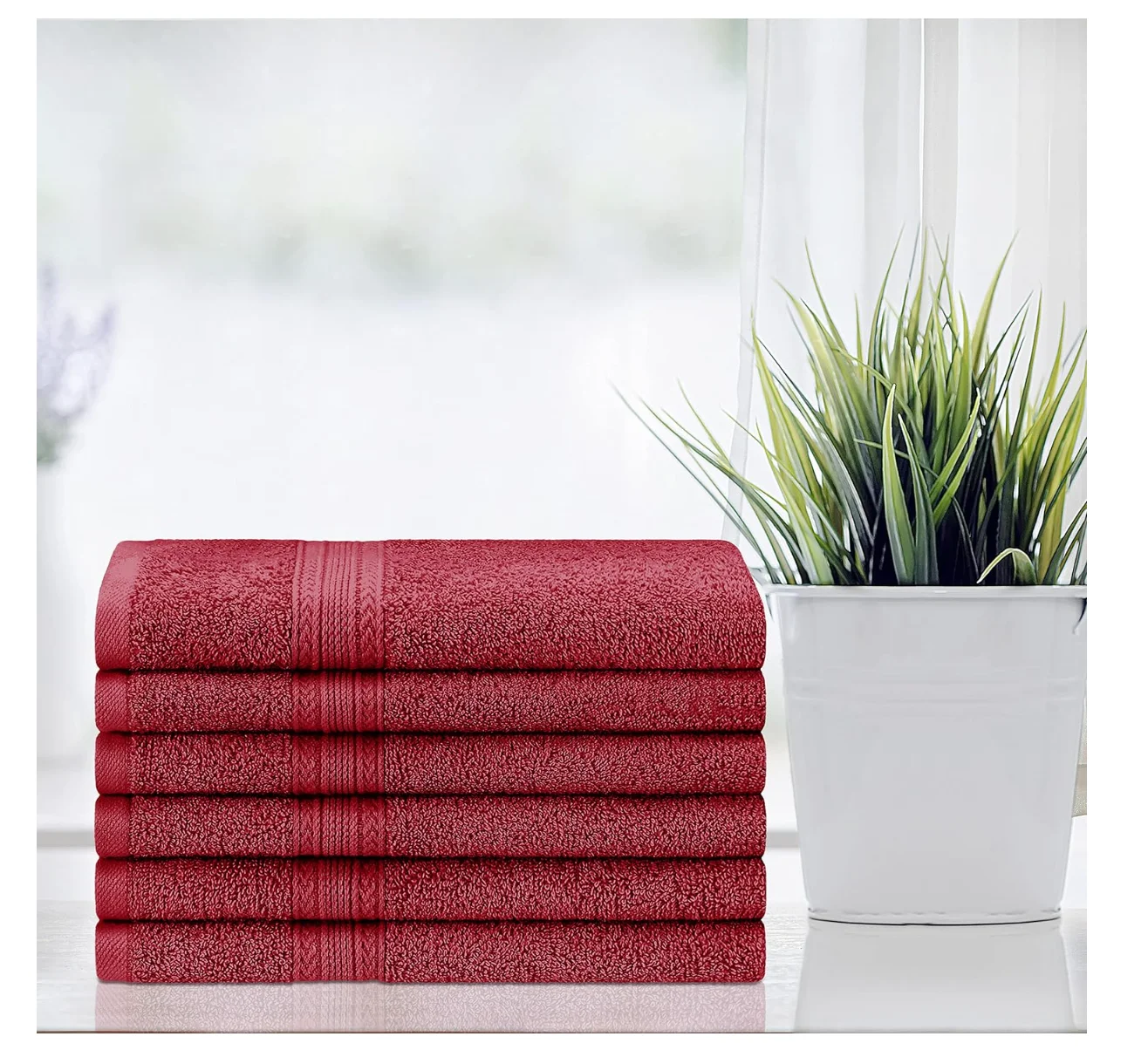 6-Piece-Hand-Towel-Set-Small-Towels-for-Spa-Resort-Hotel-Guest-Bath ...