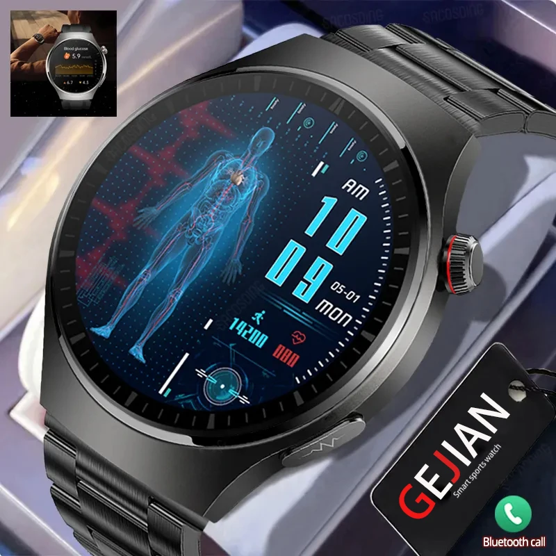 Montre-intelligente-de-traitement-au-laser-pour-hommes-tracker-de-sant ...