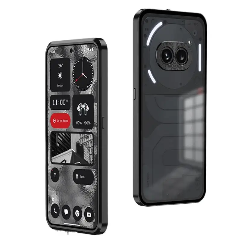 Premium-Metal-border-Detachable-Back-Cover-For-Nothing-Phone-2a-A142 ...