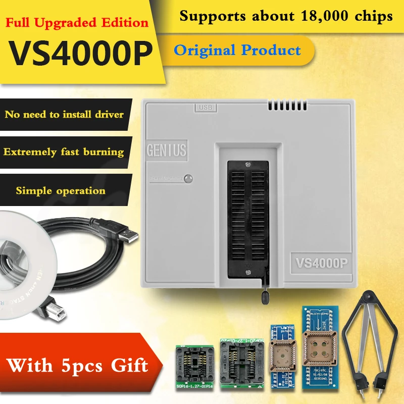 VS4000P-universal-programmer-brush-notebook-BIOS-motherboard-flash-microcontroller-memory-read ...