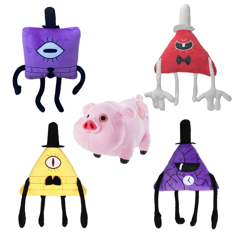 Disney-Stuffed-Animals-Sof-Almofada-Anime-Plushes-Bill-Cipher-Waddles ...