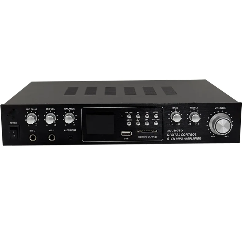 2-CH-MP3-amplificador-com-BT-USB-leitor-de-cart-o-SD-ultra-leve ...