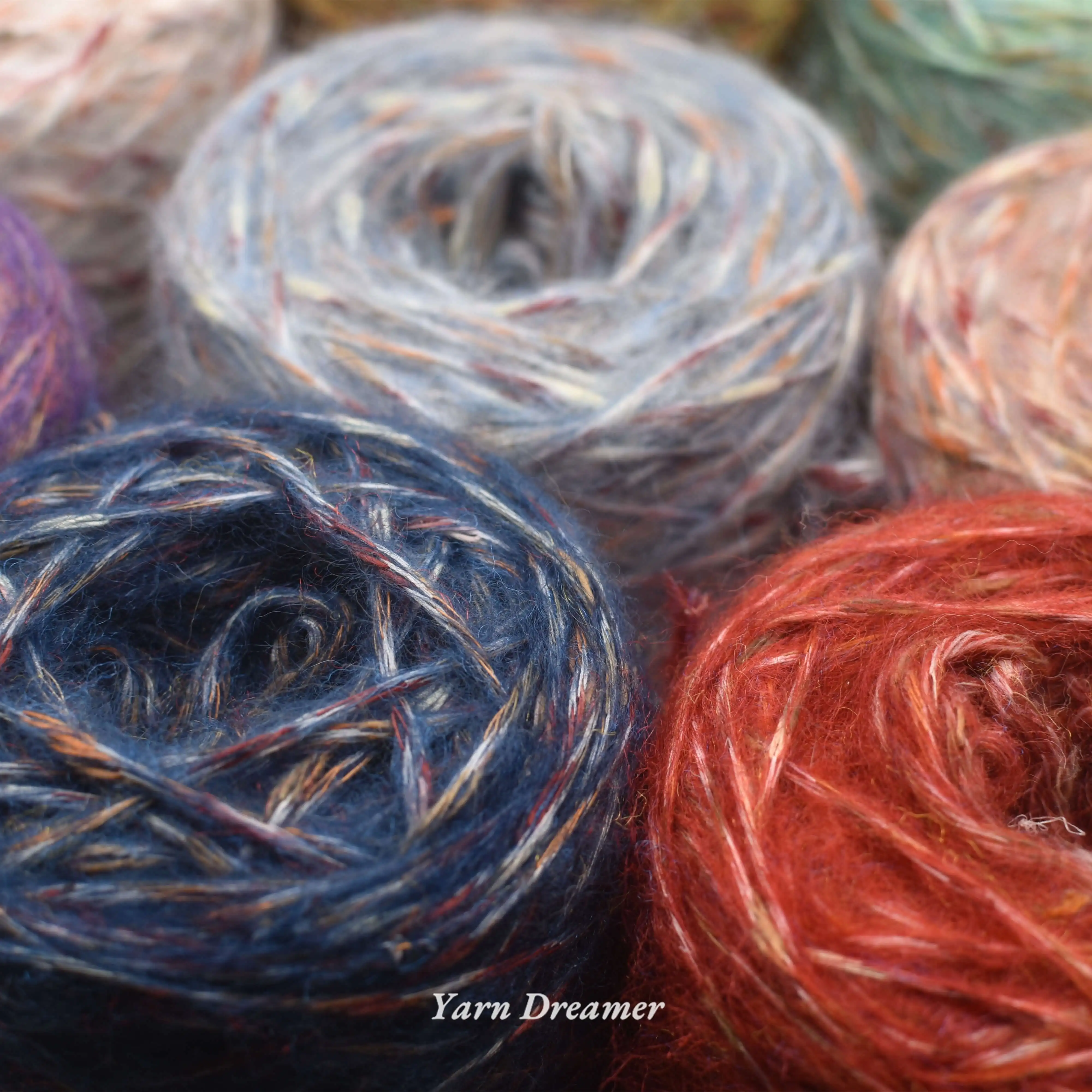 Fancy-Wool-Hand-Knitting-Yarn-Fios-de-algod-o-para-tric-e-croch-Chunky ...