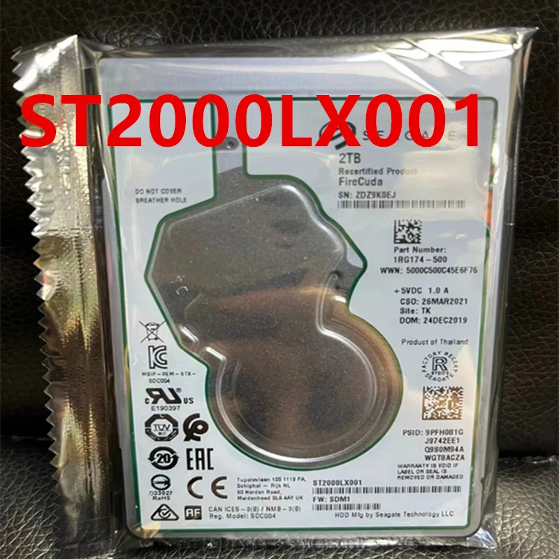 New-Original-SSHD-For-SEAGATE-2TB-2-5-SATA-64MB-7200RPM-Hybrid-Solid ...