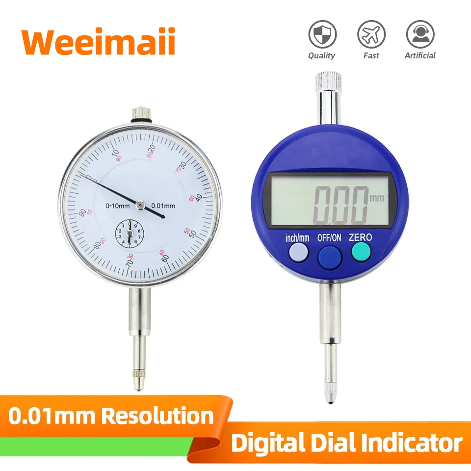 0-1-0-Dial-Indicator-Imperial-Hour-Type-Indicator-Dial-Gauge-Micrometer ...
