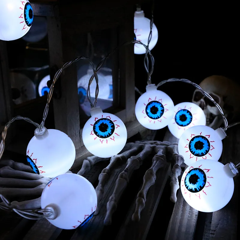 2m-10LED-Halloween-Eye-Balls-Light-String-Spider-String-Light-Horror ...