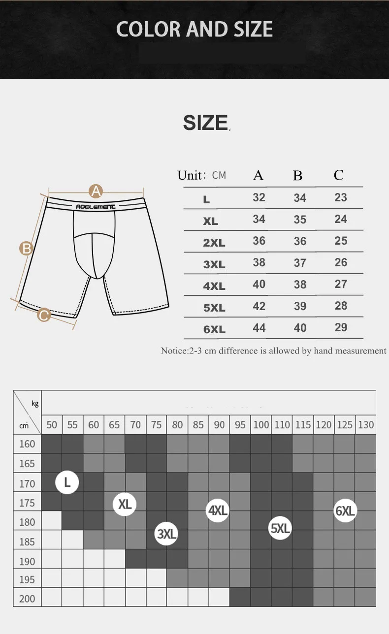 Boxer-shorty,Grande Taille XL-7XL Hommes Boxers Shorts Sexy Sous-Vêtements Respirant Modal ...