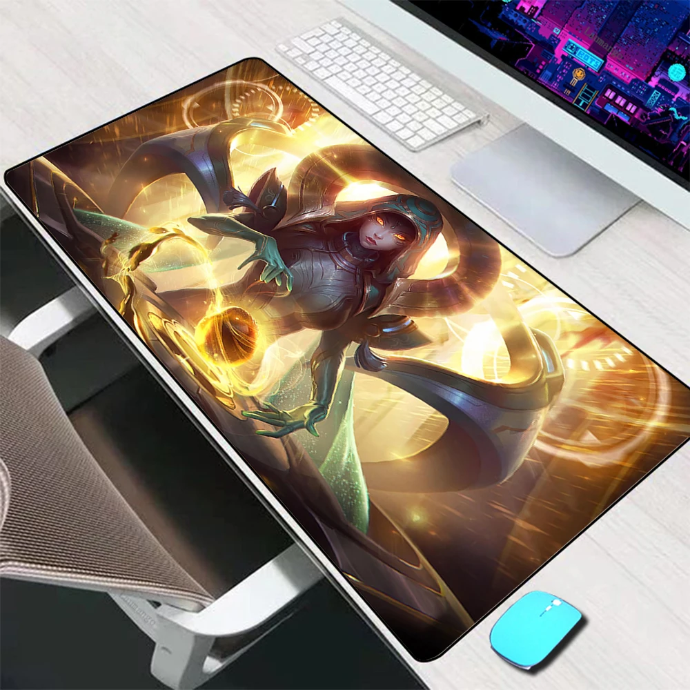 리그 오브 레전드 소나 마우스 패드 대형 게임 액세서리 마우스 매트 Xxl 노트북 키보드 매트 데스크 패드 Pc 게이머 컴퓨터 마우스 패드 Aliexpress