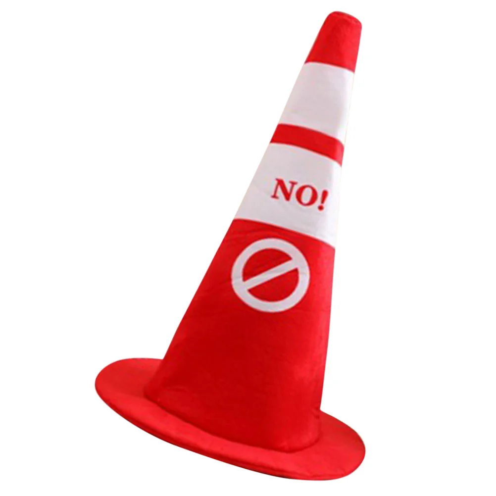 Traffic-Cone-Hat-Costume-Hats-For-Adults-Shape-Headwear-Party-Cake ...