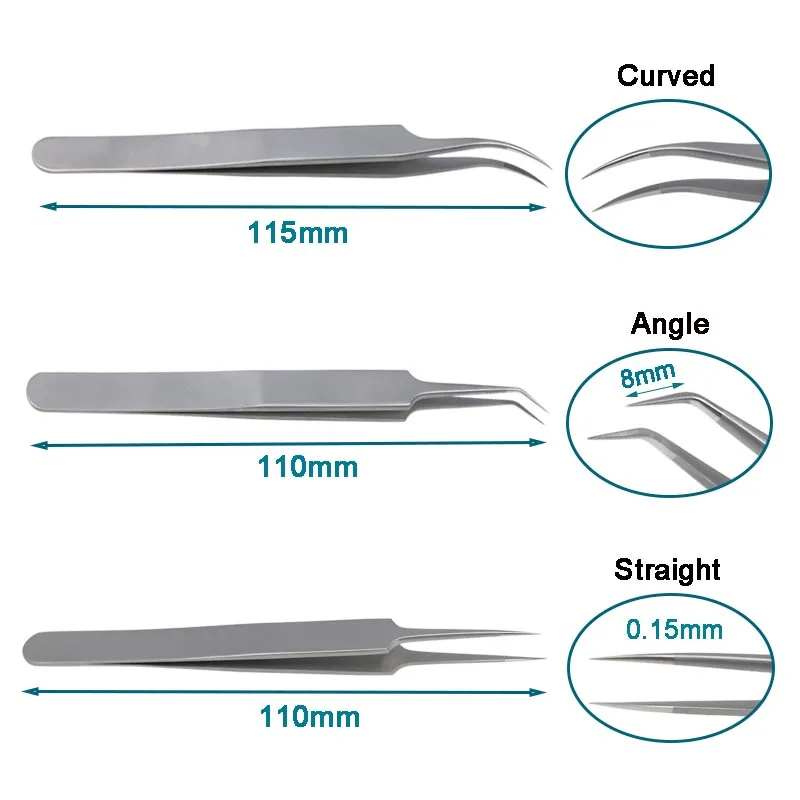 Stainless-Steel-FUE-Hair-Transplant-Forceps-Autoclavable-Hair ...