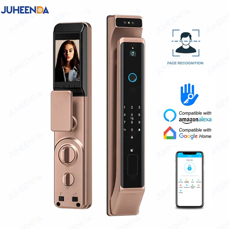 New-TTLock-APP-3D-Face-Recognition-Smart-Door-Lock-Camera-Digital ...