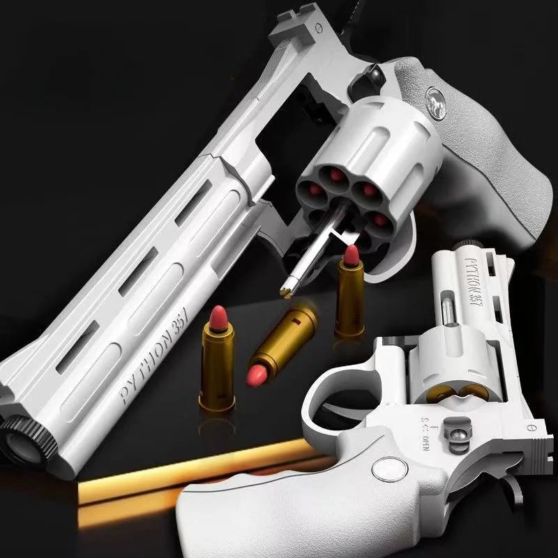 Automatic-Launcher-ZP5-357-Revolver-Mechanical-Continuous-Firing-Toy-Gun-Pistol-Soft-Dart-Bullet ...