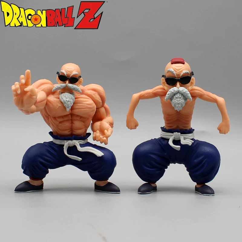 10cm Dragon Ball Z Muscle Master Roshi Goku 's Teacher Kame Sennin PVC ...