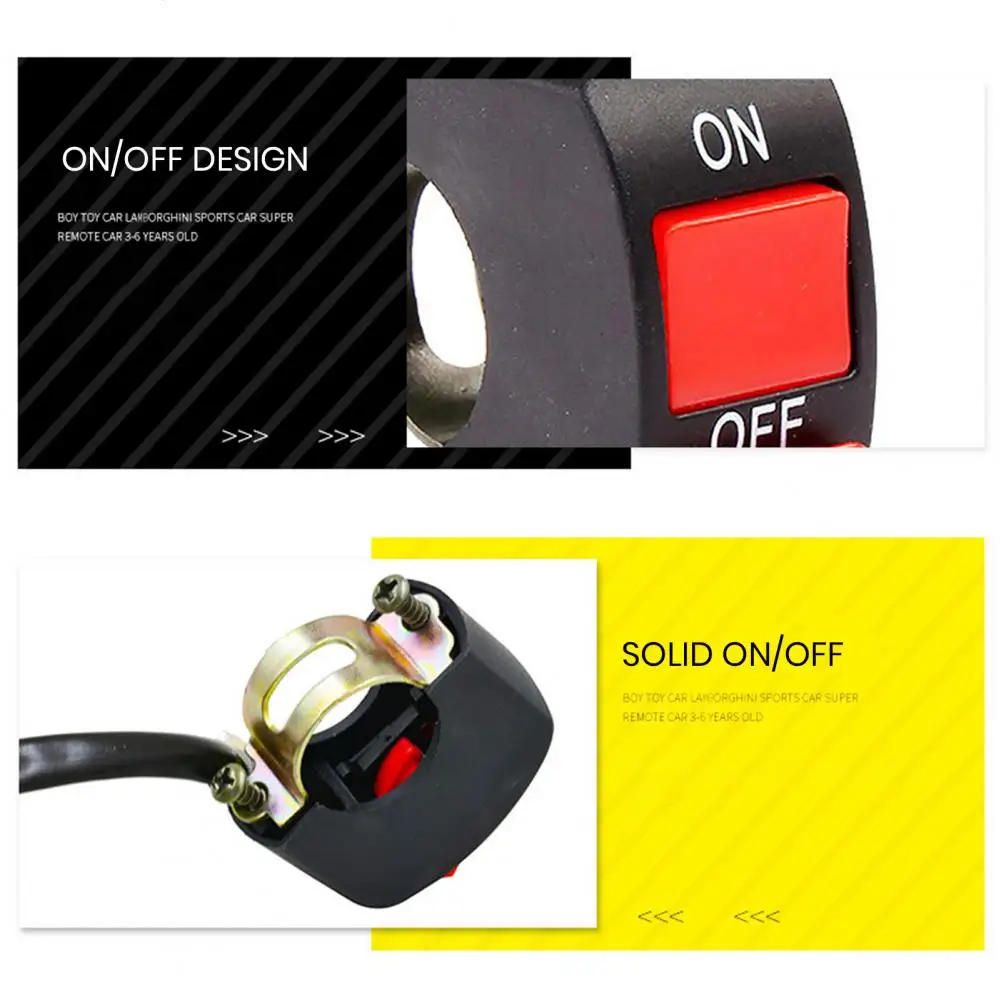 Screw-Mount-Motorbike-Switch-Motorcycle-Headlight-Handlebar-Toggle ...