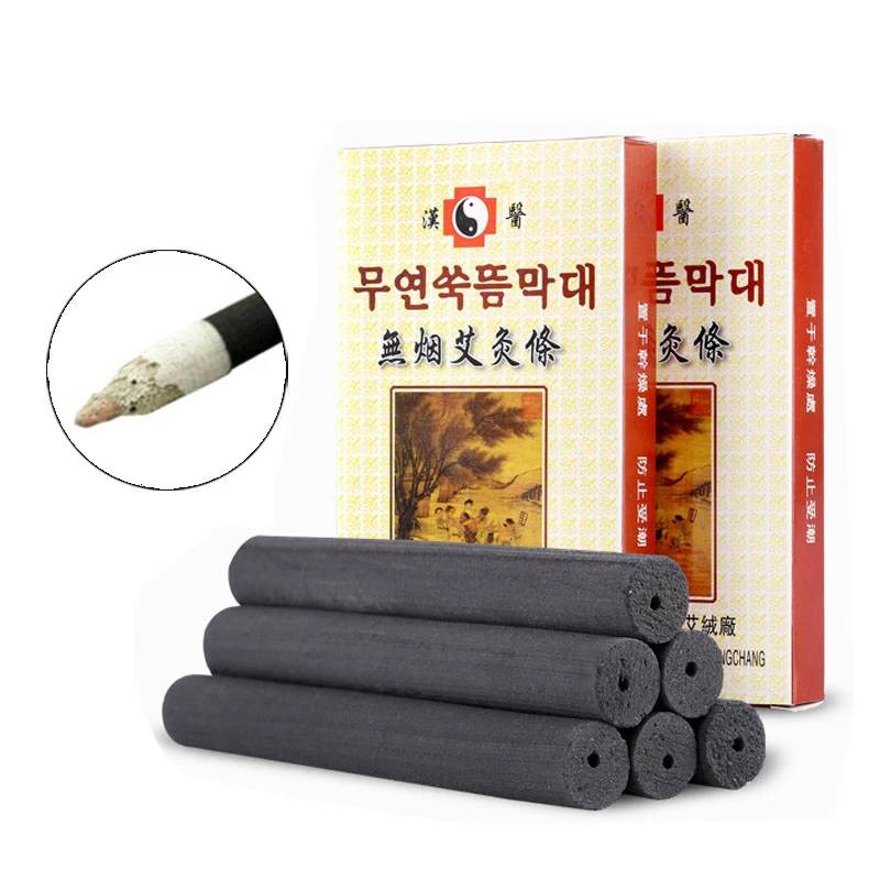 Smokeless Moxa Roll Pure Moxa Stick Rolls Mugwort Artemisia Traditional ...