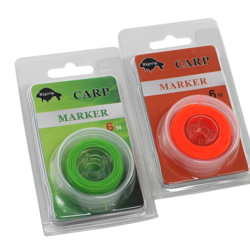 1PC 6m Carp Fishing Line Elastic Carp Marker Knot Tool Hair Rigs Carp ...