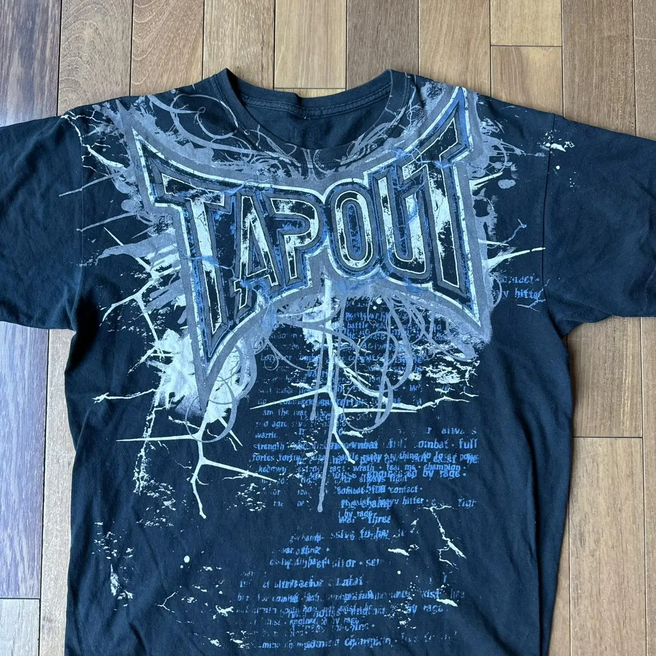 Tapout-Camiseta-de-manga-corta-para-hombre-camisa-de-gran-tama-o-con ...