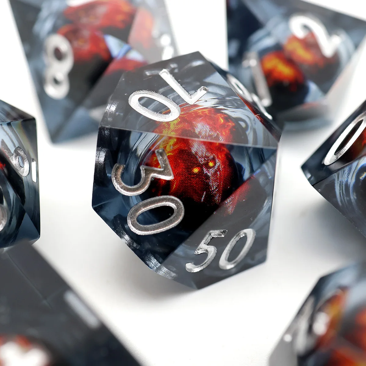 7-Pieces-Set-DND-Gift-Board-Games-Resin-DND-Dice-Set-Role-Playing-Table ...