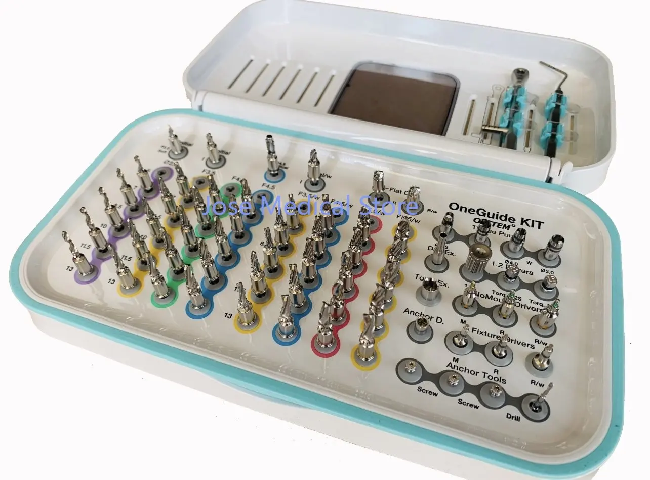 Caja de Herramientas de guía impulsora de dientes Osstem, Kit de guía ...