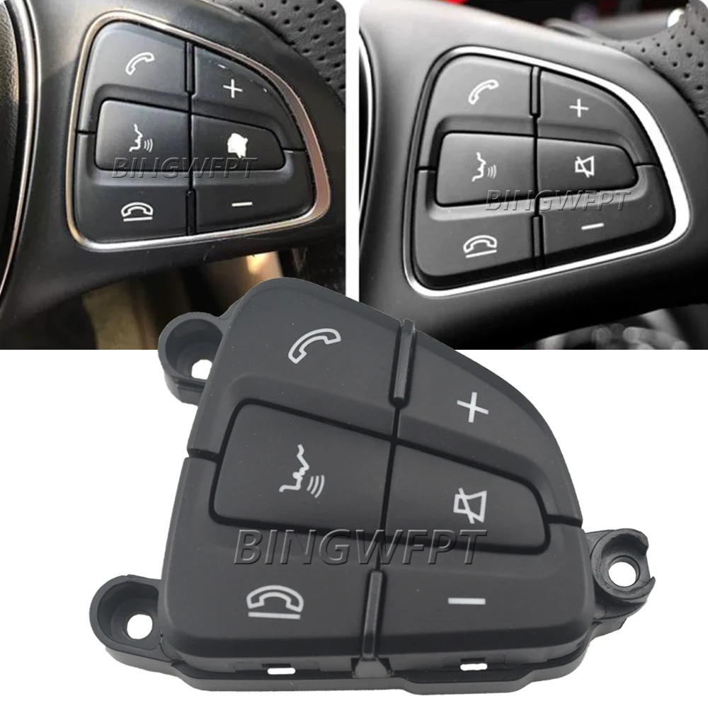 Car-Multi-Function-Steering-Wheel-Control-Switch-Button-Assembly ...