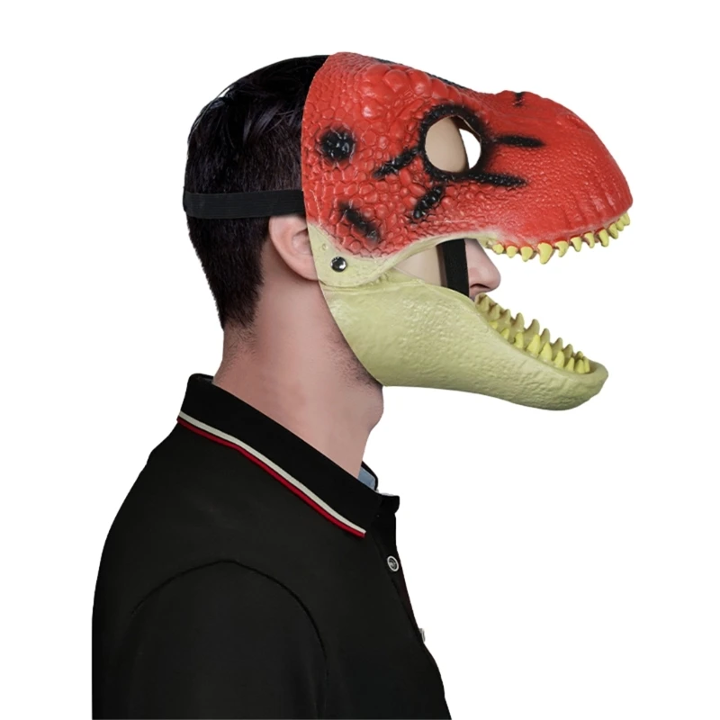 Dinosaur-Head-Mask-Latex-Dinosaur-Mask-for-Kids-Moving-Jaw-Dinosaur ...