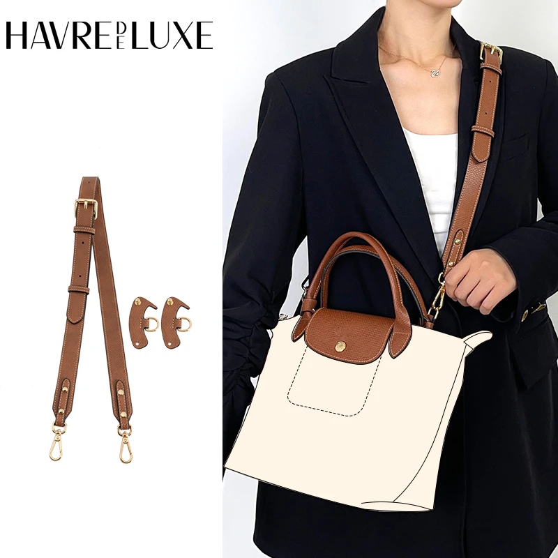 HAVREDELUXE-Bag-Adjustable-Shoulder-Strap-For-Longchamp-Small-Short ...