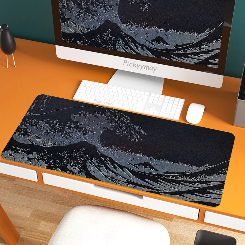 Japanese Great Wave Off Large Mousepad Gamer PC Gaming XL Mouse Pad ...