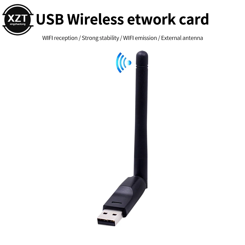 150Mbps Wireless Network Card Mini USB Wifi Adapter Desktop Laptop ...