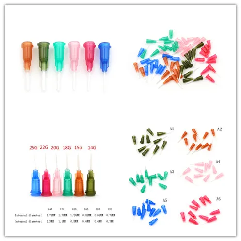 6pcs-6Colors-DIY-Plastic-Mixed-Syringe-Needle-Tips-Blunt-Dispensing ...