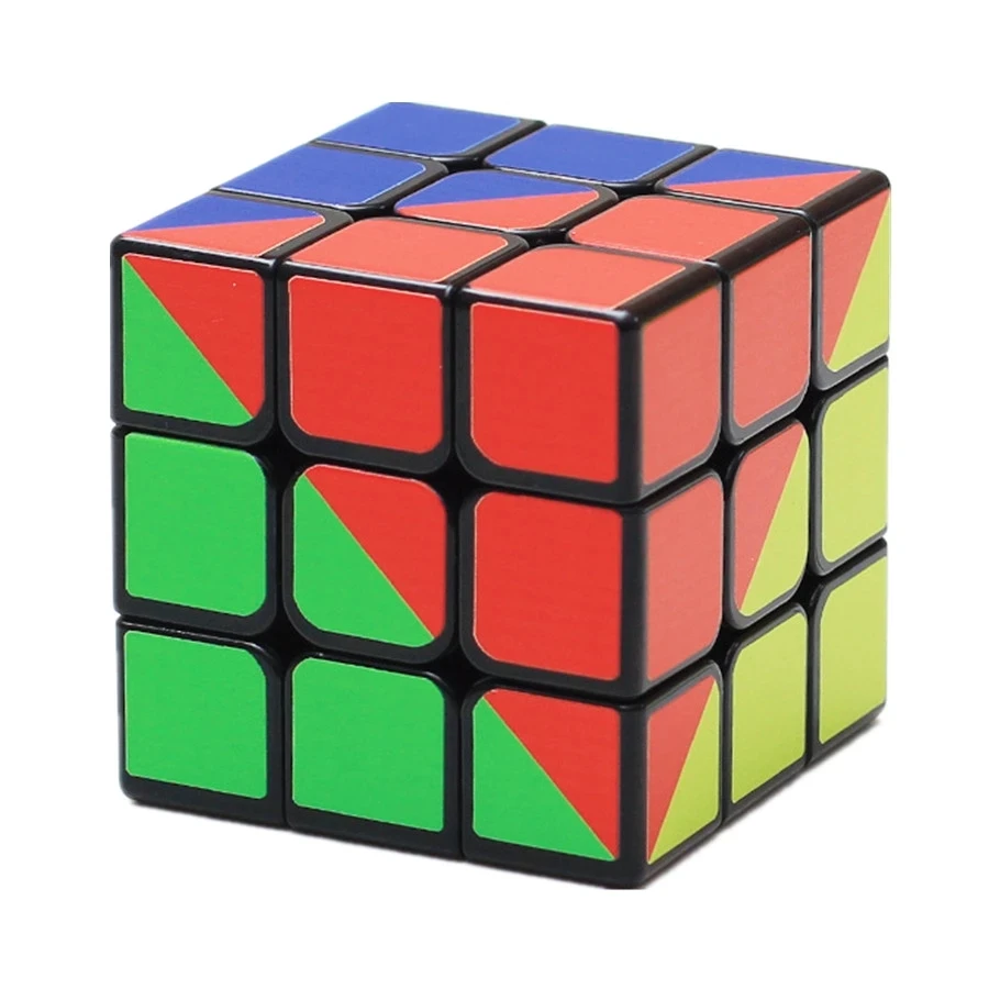 Zcube-3x3-Rainbow-Cube-Four-Colors-3x3x3-Magic-Cube-Education-Learnning ...