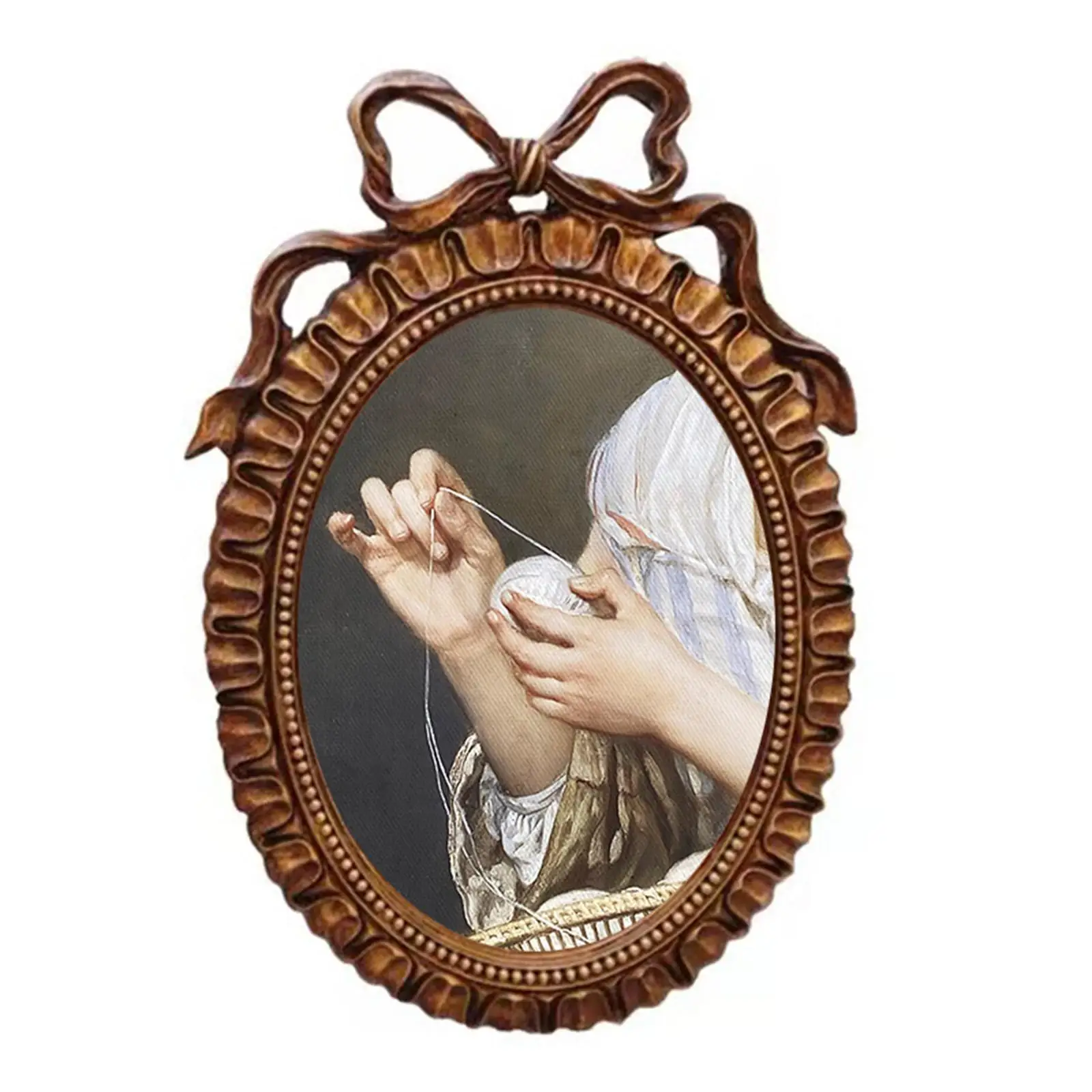 Antique Oval Frame