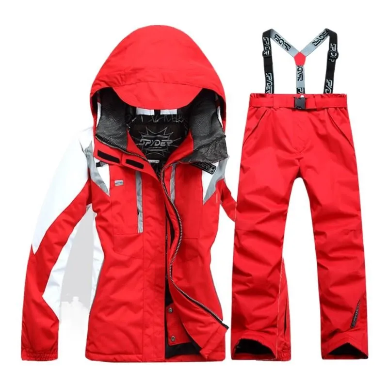 New-Outdoor-Women-s-Thickened-Ski-Suit-Shell-Jacket-Cotton-Padded ...