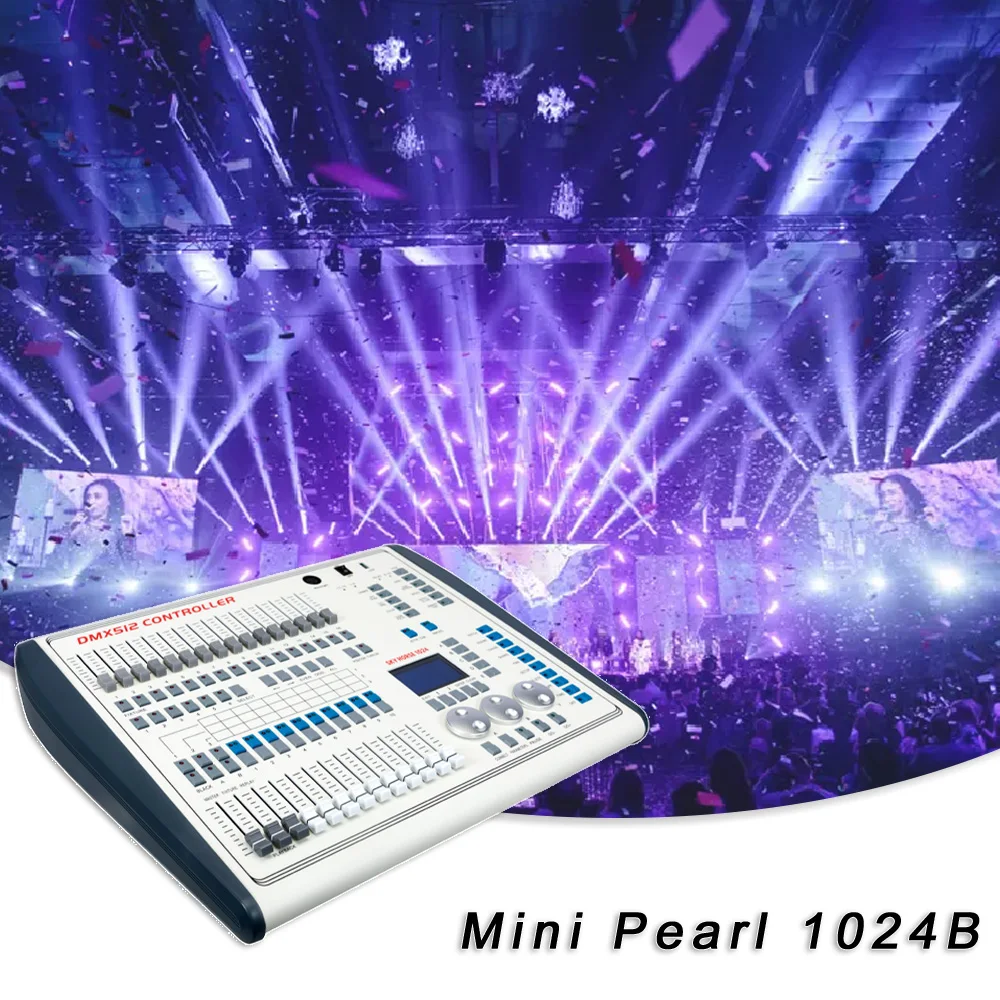 Consola-de-iluminaci-n-Mini-Pearl-1024B-DMX512-controlador-profesional-de-1024-canales-para-DJ ...