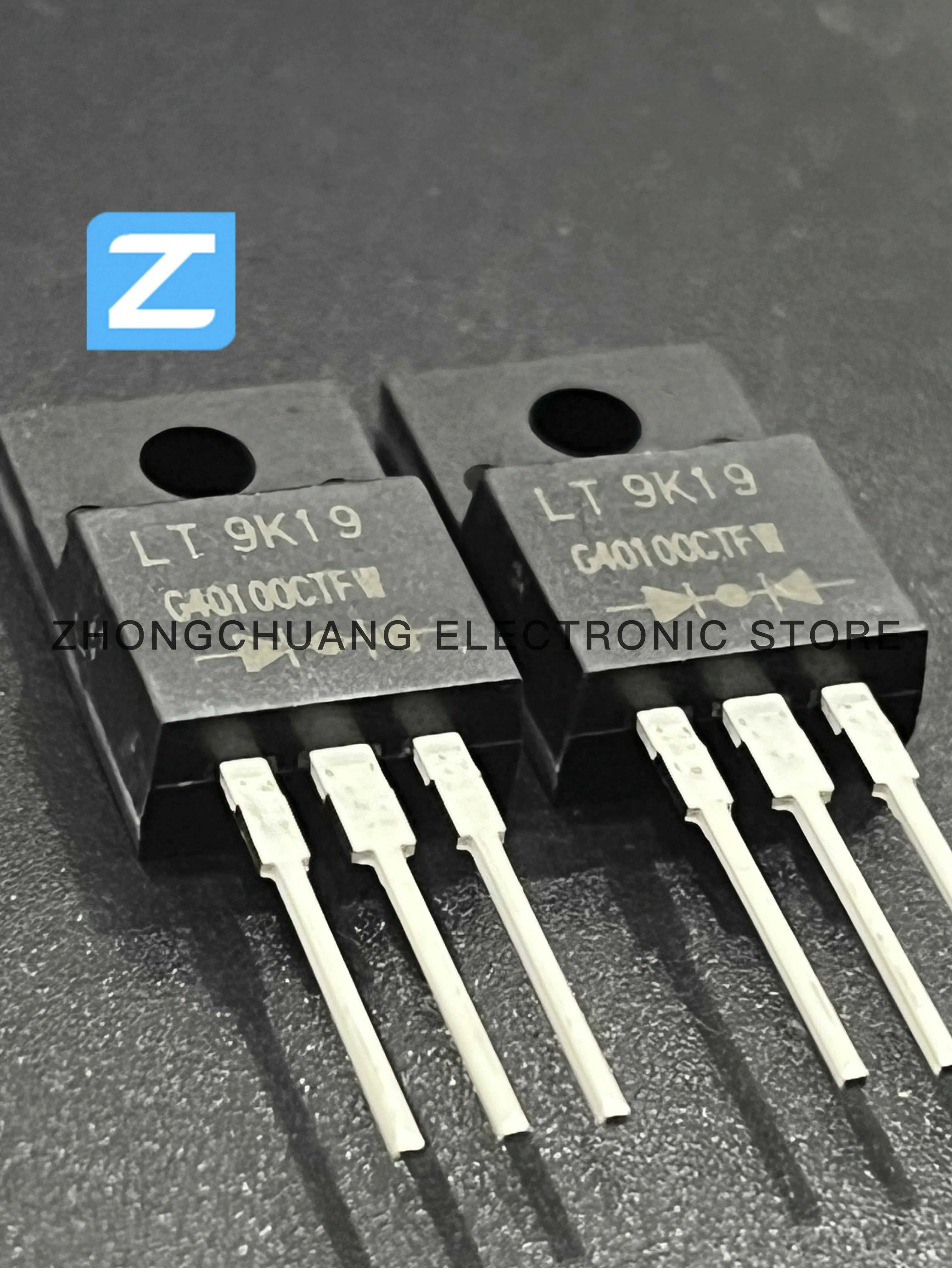 1-10PCS-G40100CTFW-TO-220F-100V-40A-TRENCH-SCHOTTKY-RECTIFIER-new ...