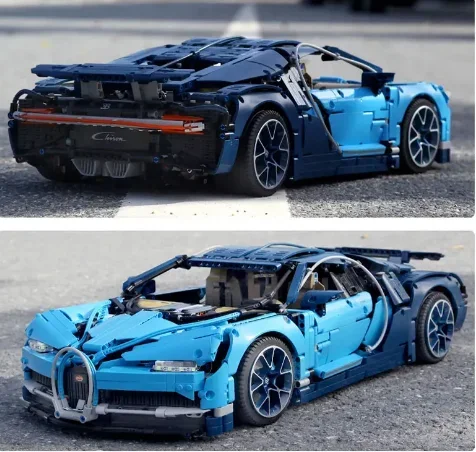 Super Racing Car High-Tech Buga 1:8 Model Building Blocks 42083 Bricks ...