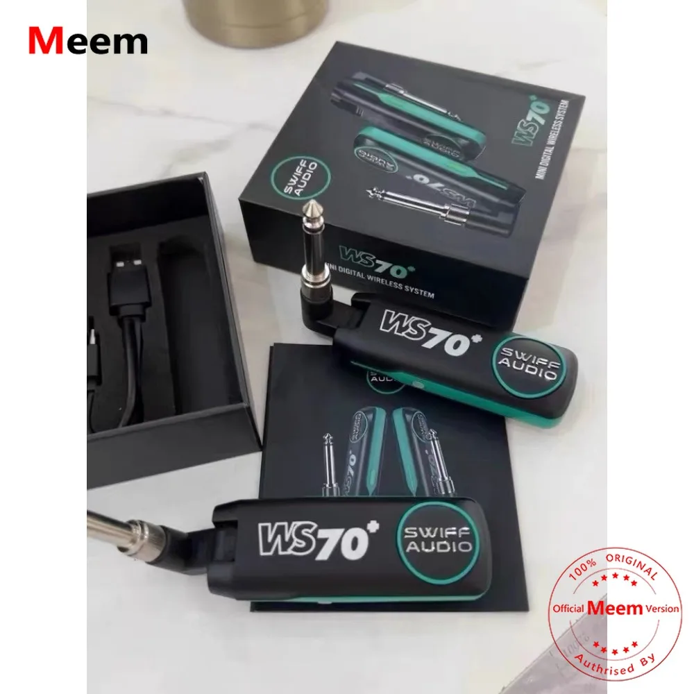 SWIFF-WS-70-Guitar-Wireless-Transmitter-Receiver-Guitar-Wireless-System-Low-Latency-High-Audio ...