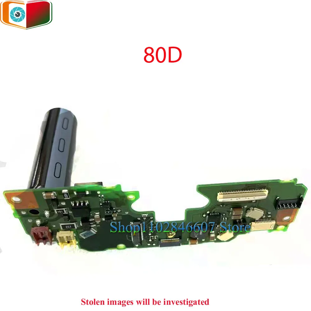 New 80D Flash Board Bottom Circuit Charge PCB Repair parts For Canon ...