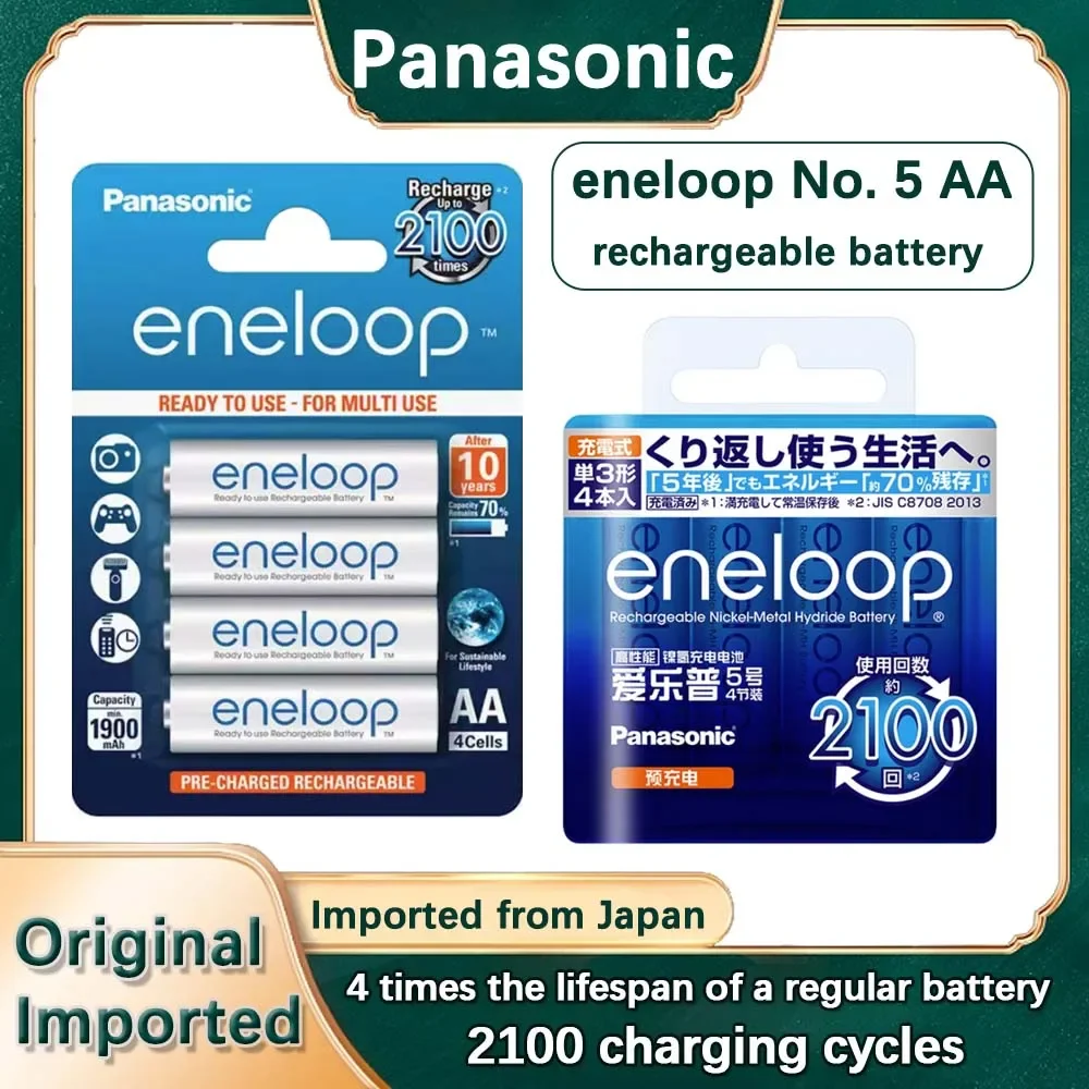 Panasonic Eneloop Pro Baterias Recarreg Veis Pr Carregadas Original 1