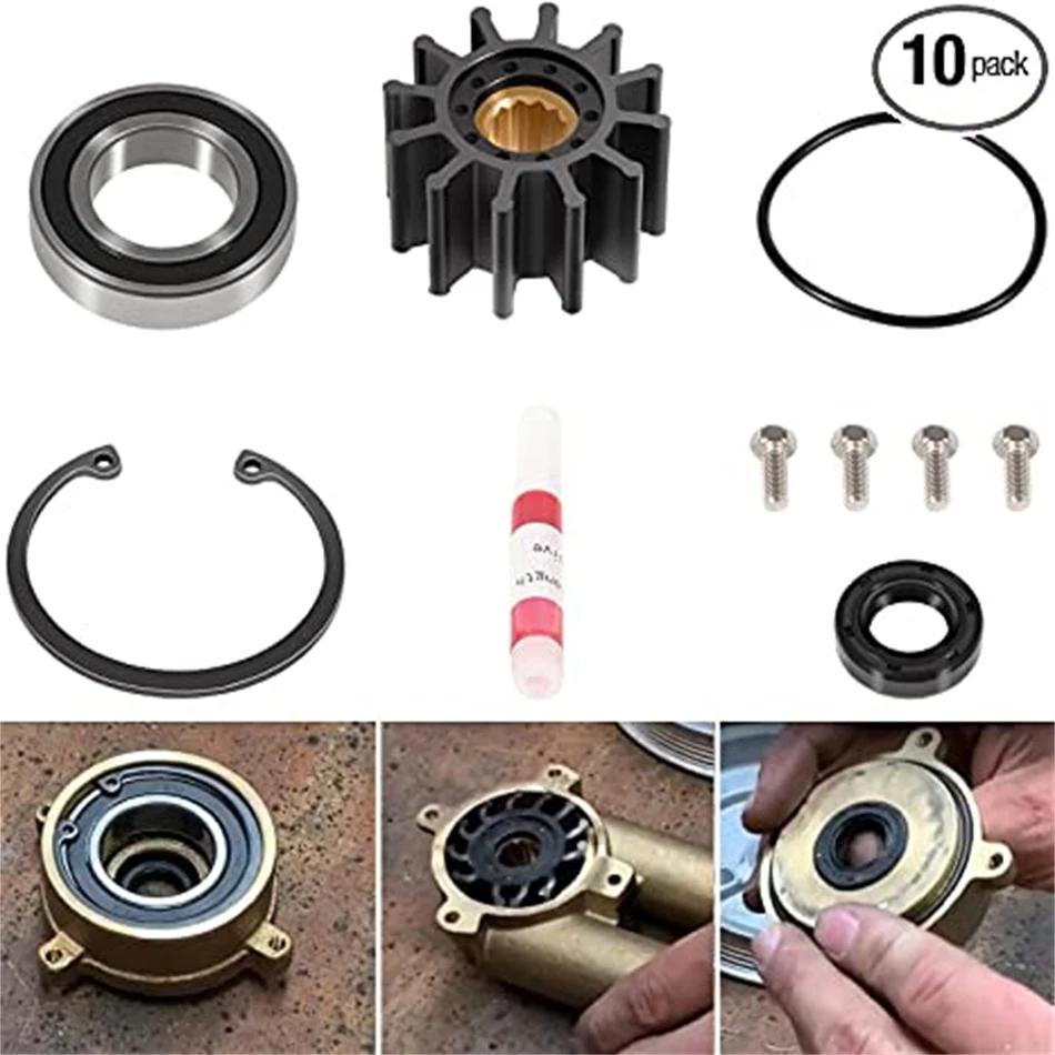 MX-Water-Pump-Impeller-Kit-Rubber-for-Volvo-Penta-Gas-Sterndrive-Raw ...
