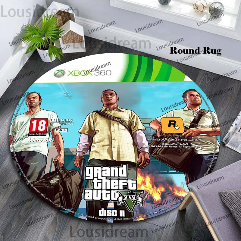 Game-CD-Carpet-Round-Rug-Sofa-Mat-XBOX-Bath-Mat-Kicthen-Mat-Pet-Mat ...