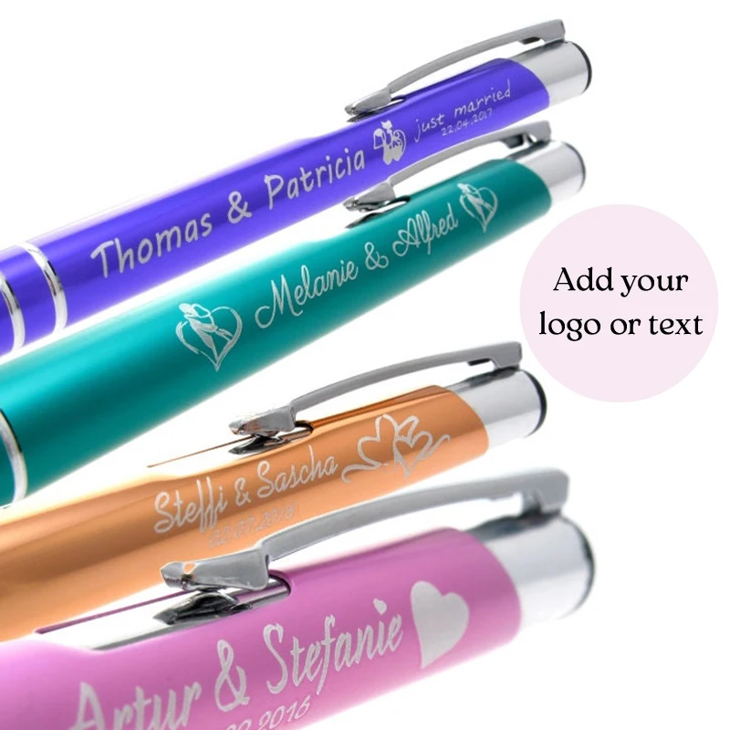 Personalised Pen Engraved Ballpoint Pen Promotional Pens Custom message ...
