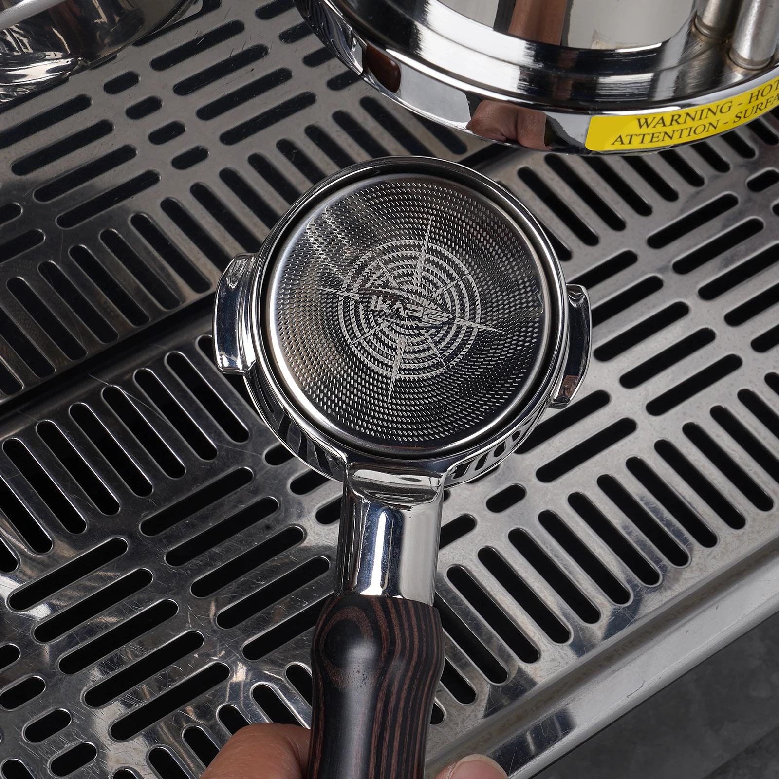 IKAPE Precision High Extraction Coffee Filter Basket -Matrix, Stainless ...