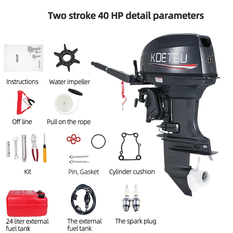 Two Stroke Four Stroke Short Shaft Outboard Machine Rubber Boat FRP ...