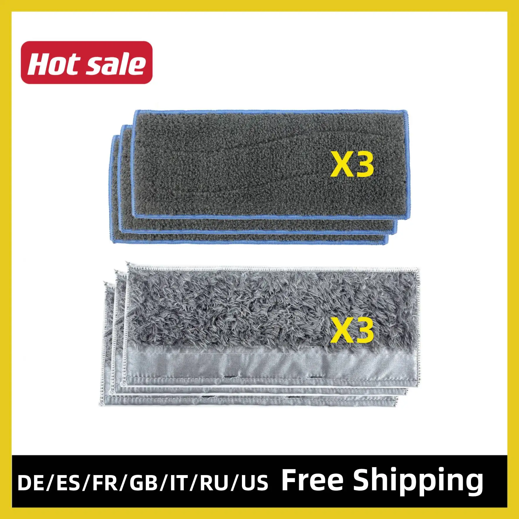 For iRobot Braava Jet M6 Robot Vacuum Cleaner Mop Cloth Wet / Dry Floor ...